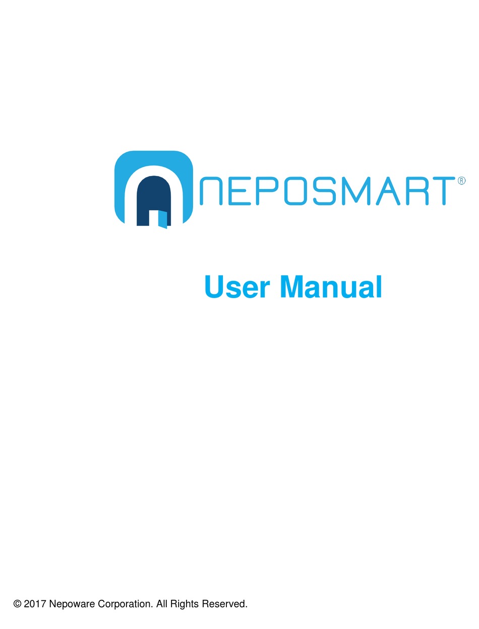 NEPOSMART NS14WG SECURITY CAMERA USER MANUAL | ManualsLib