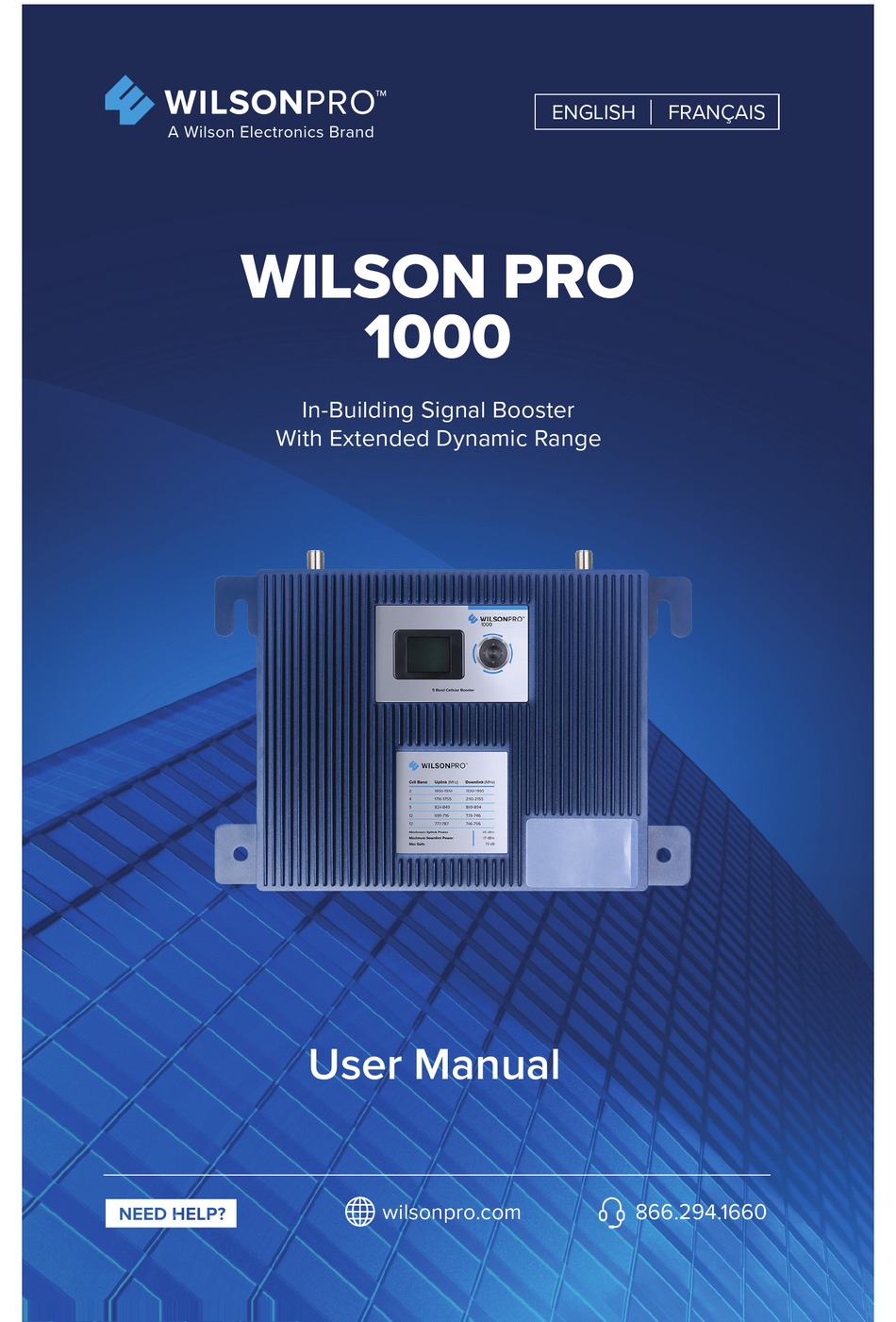 WILSON PRO 1000 EXTENDER USER MANUAL ManualsLib WILSON PRO 1000 EXTENDER USER MANUAL ManualsLib
