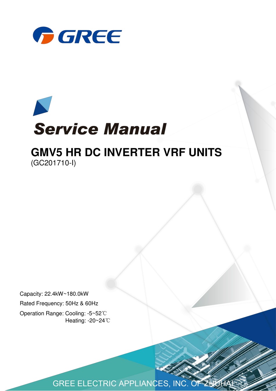 GREE GMV5 SERIES INVERTER SERVICE MANUAL ManuaLib