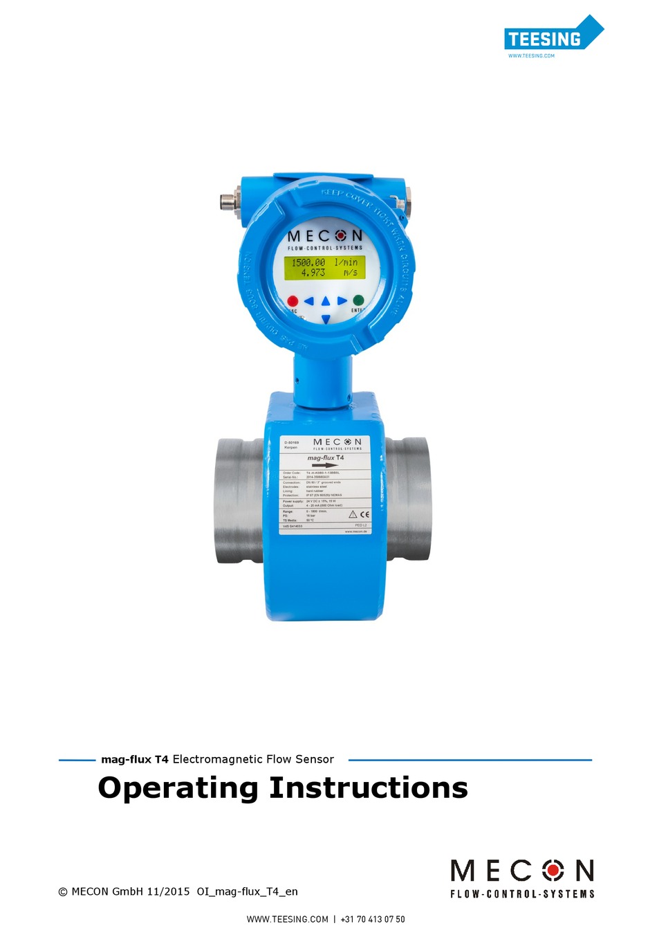 MECON MAG FLUX T4 OPERATING INSTRUCTIONS MANUAL Pdf Download ManualsLib mecon-mag-flux-t4-operating-instructions-manual-pdf-download-manualslib