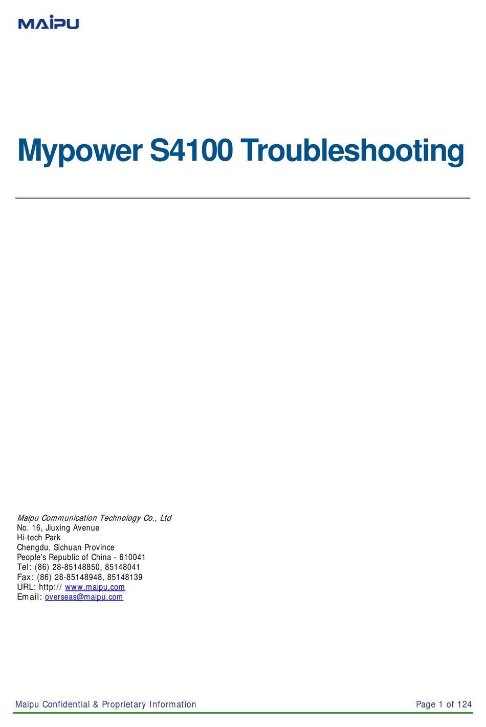 MAIPU MYPOWER S4100 TROUBLESHOOTING MANUAL Pdf Download ManualsLib maipu-mypower-s4100-troubleshooting-manual-pdf-download-manualslib