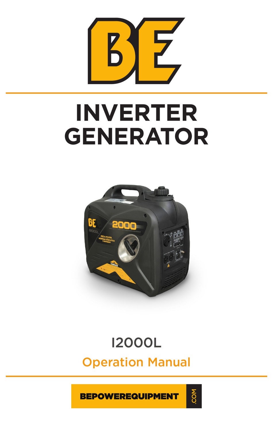 BE I2000L OPERATION MANUAL Pdf Download | ManualsLib