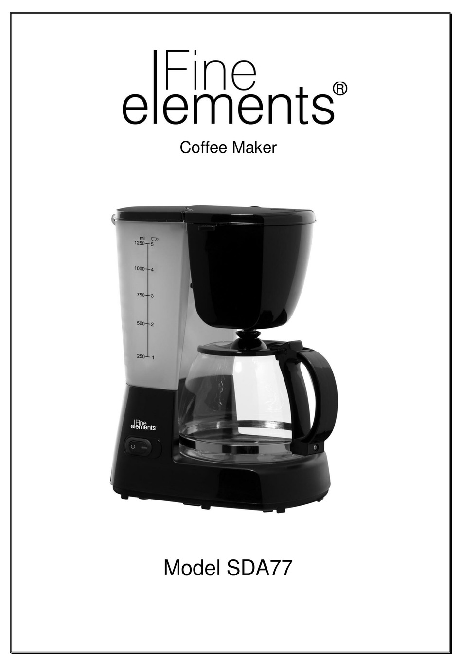 FINE ELEMENTS SDA77 MANUAL Pdf Download ManualsLib