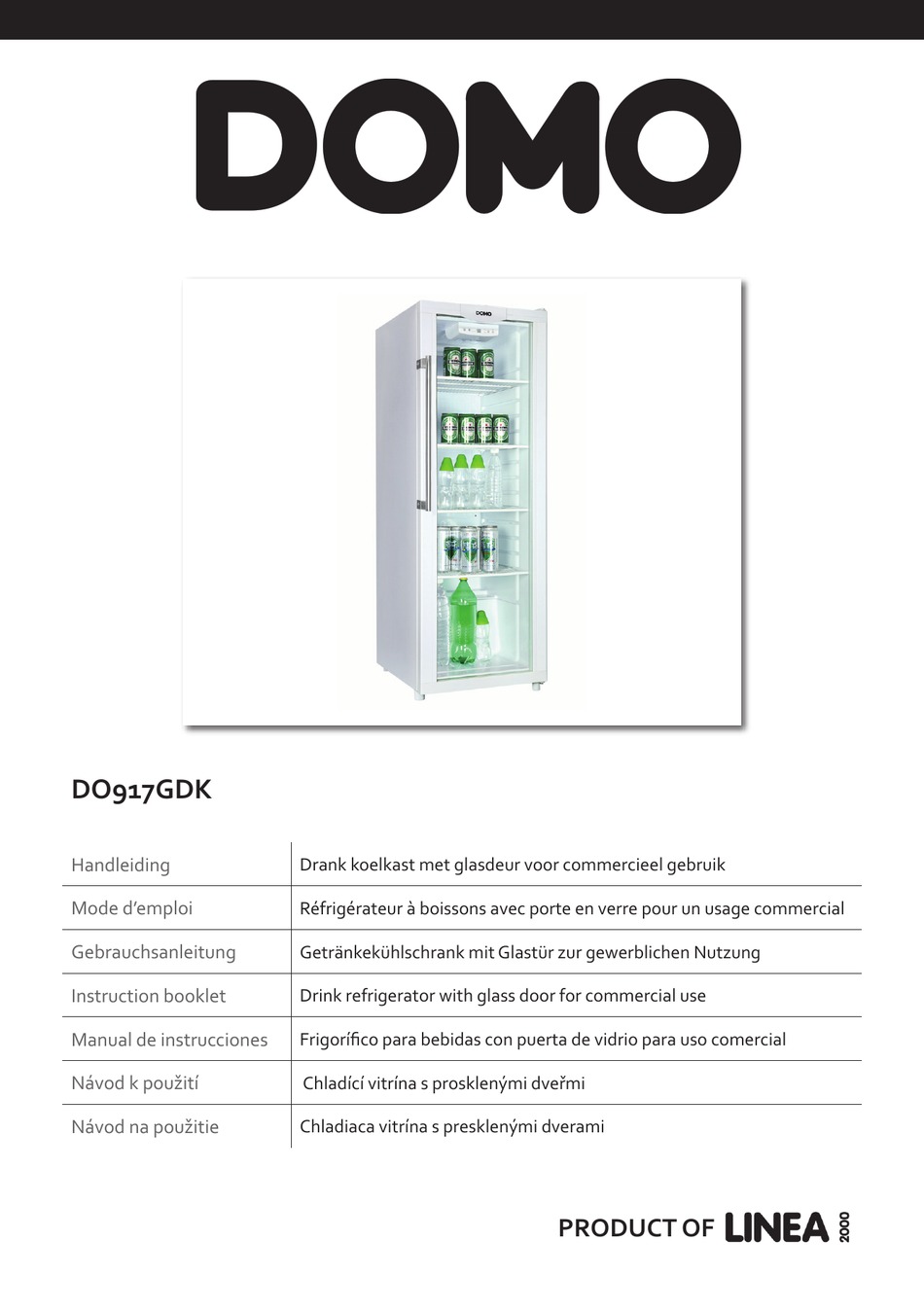 DOMO DO917GDK INSTRUCTION BOOKLET Pdf Download | ManualsLib