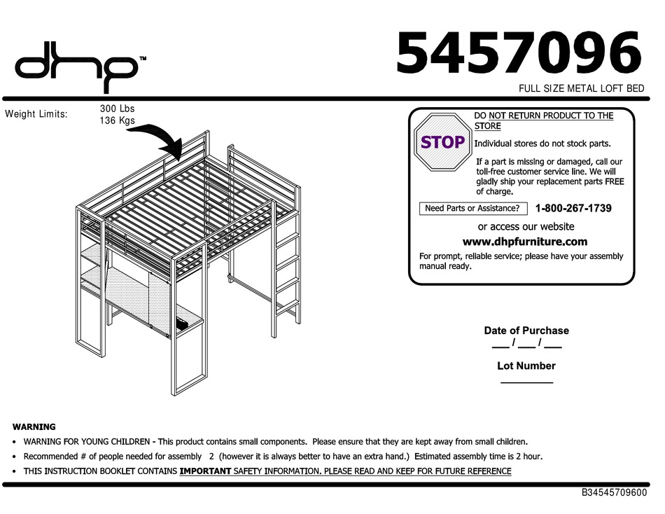 DHP 5457096 MANUAL Pdf Download | ManualsLib
