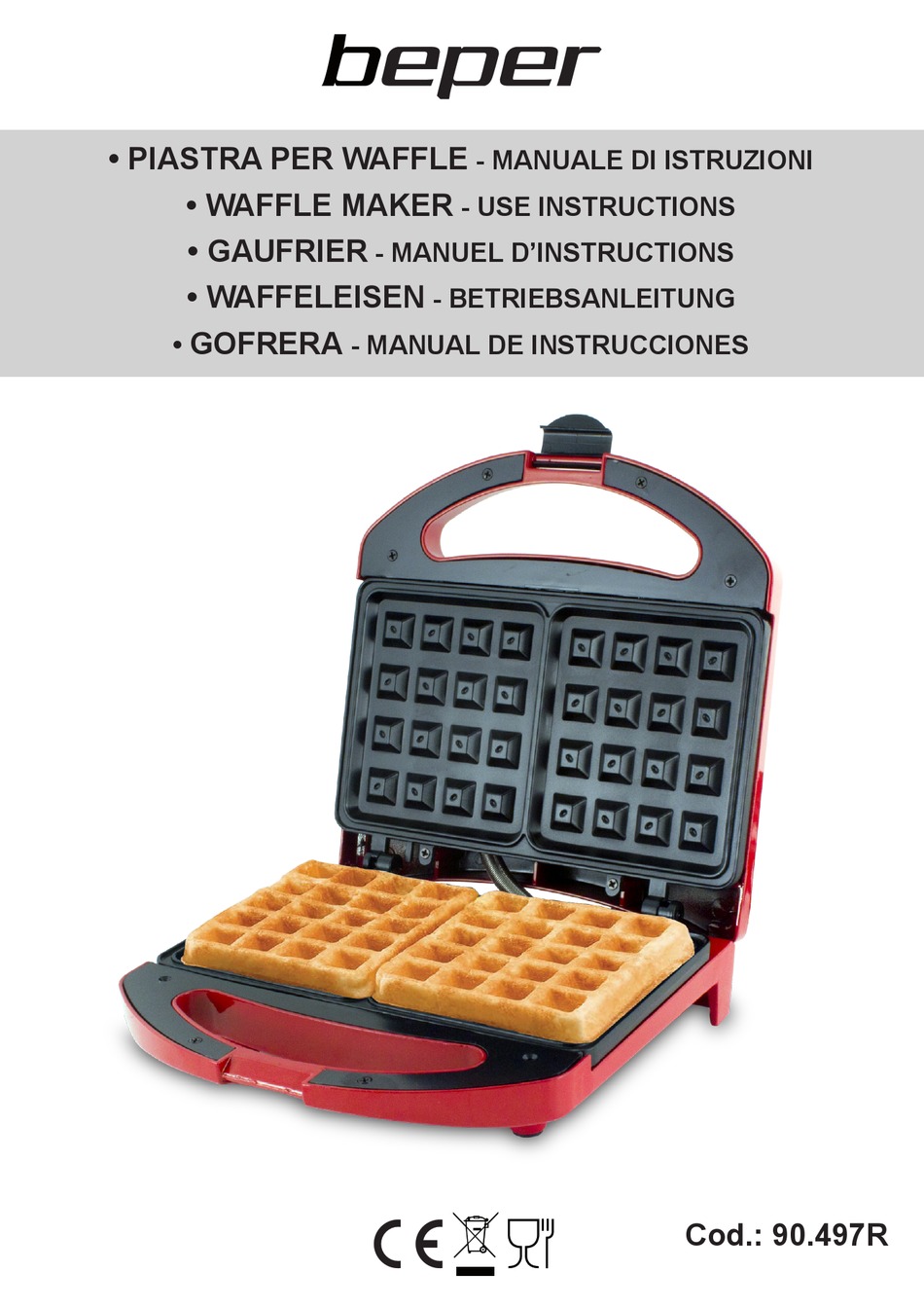 BEPER 90.497R USE INSTRUCTIONS Pdf Download | ManualsLib