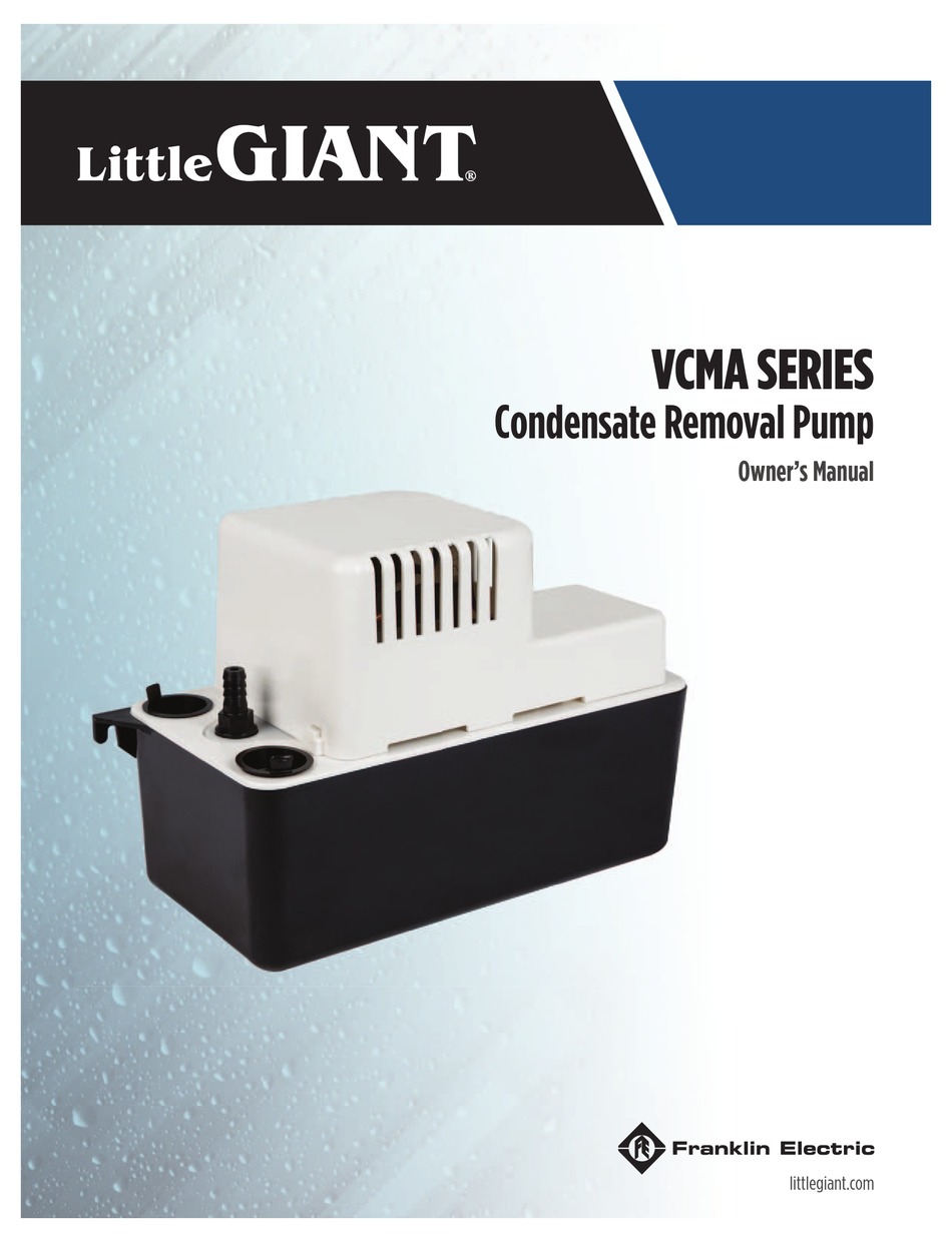LITTLE GIANT VCMA SERIES OWNER'S MANUAL Pdf Download | ManualsLib LITTLE GIANT VCMA SERIES OWNER'S MANUAL Pdf Download | ManualsLib