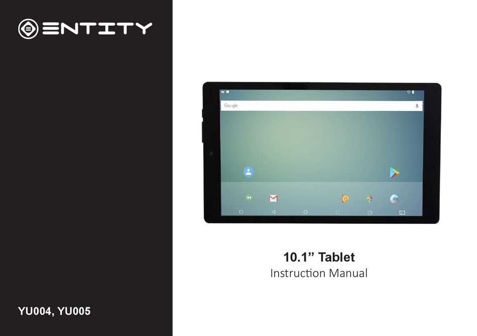 ENTITY YU004 INSTRUCTION MANUAL Pdf Download | ManualsLib