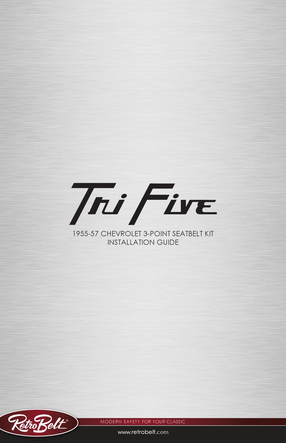 RETROBELT TRI FIVE INSTALLATION MANUAL Pdf Download | ManualsLib