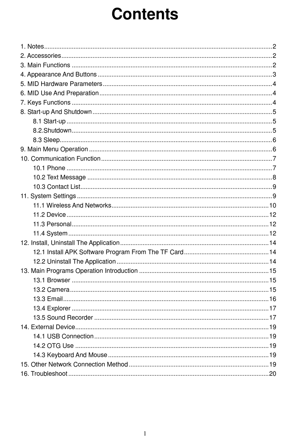 SINOTEC S730 MANUAL Pdf Download | ManualsLib