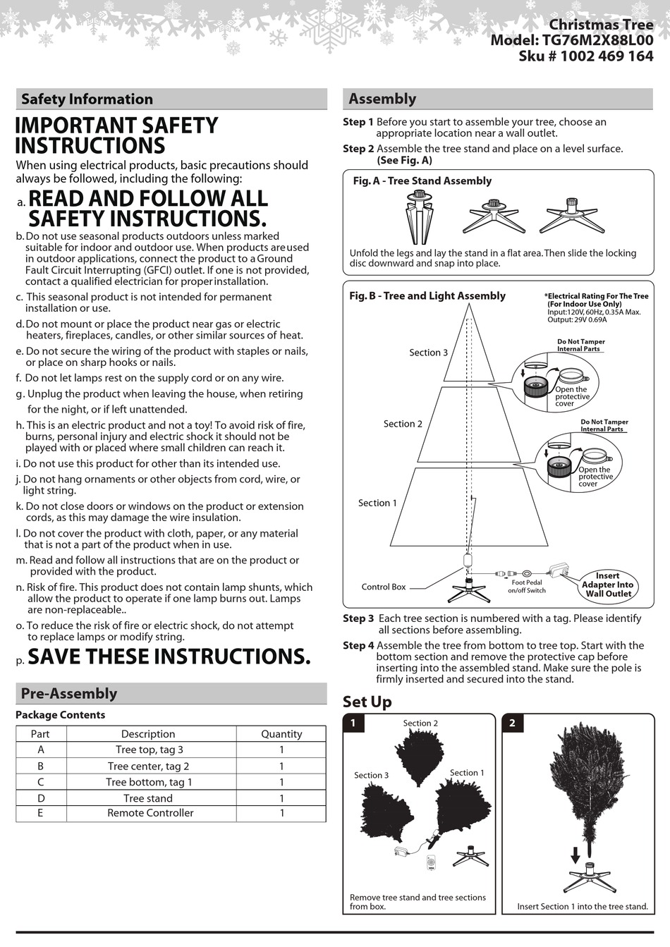 HOME ACCENTS HOLIDAY TG76M2X88L00 QUICK MANUAL Pdf Download ManualsLib HOME ACCENTS HOLIDAY TG76M2X88L00 QUICK MANUAL Pdf Download ManualsLib