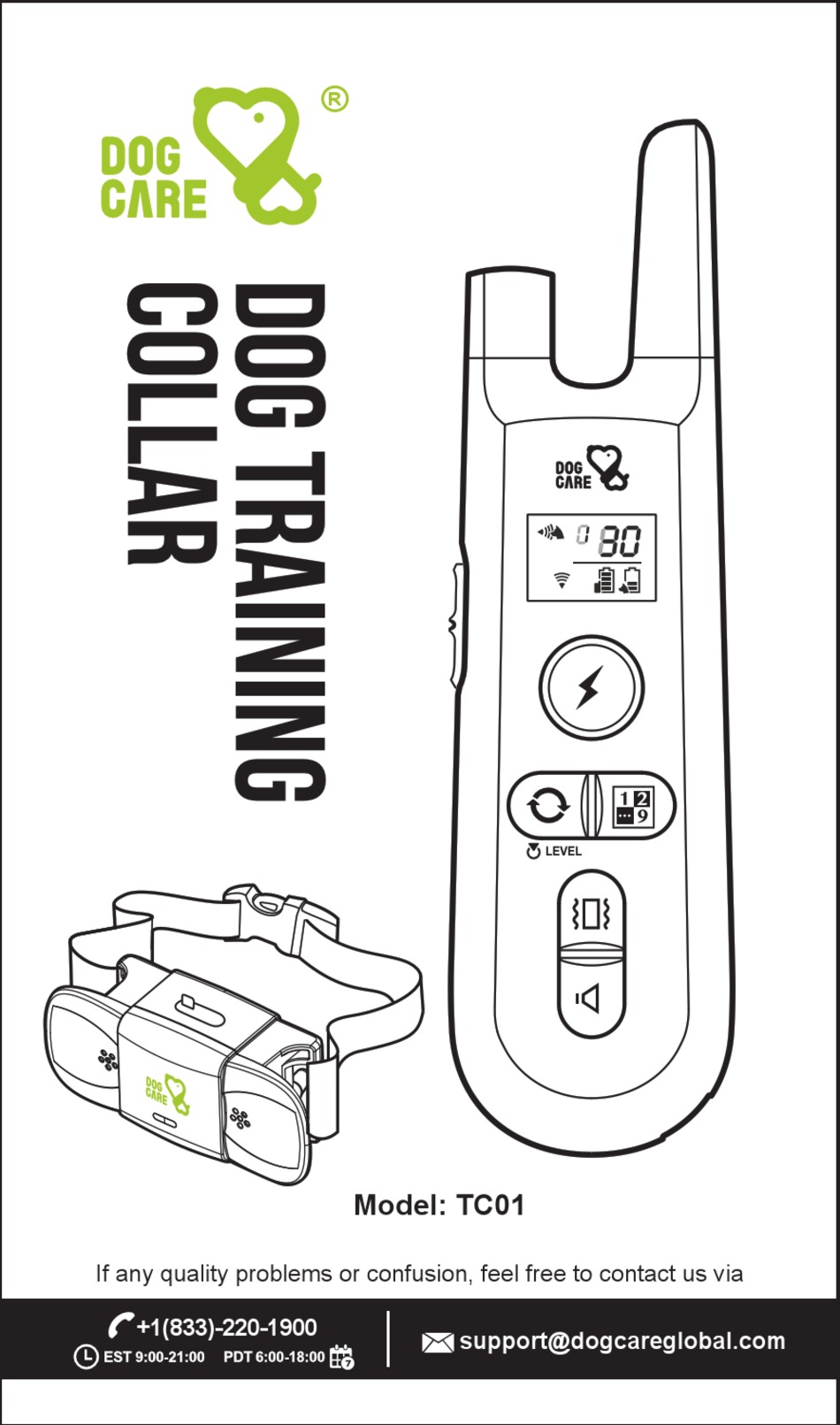 DOG CARE TC01 USER MANUAL Pdf Download ManualsLib