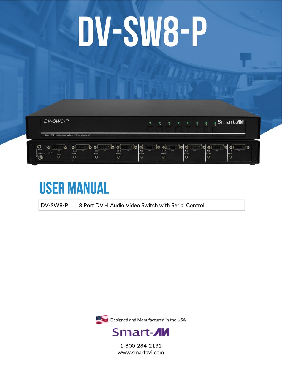 SMARTAVI DV-SW8-P USER MANUAL Pdf Download | ManualsLib
