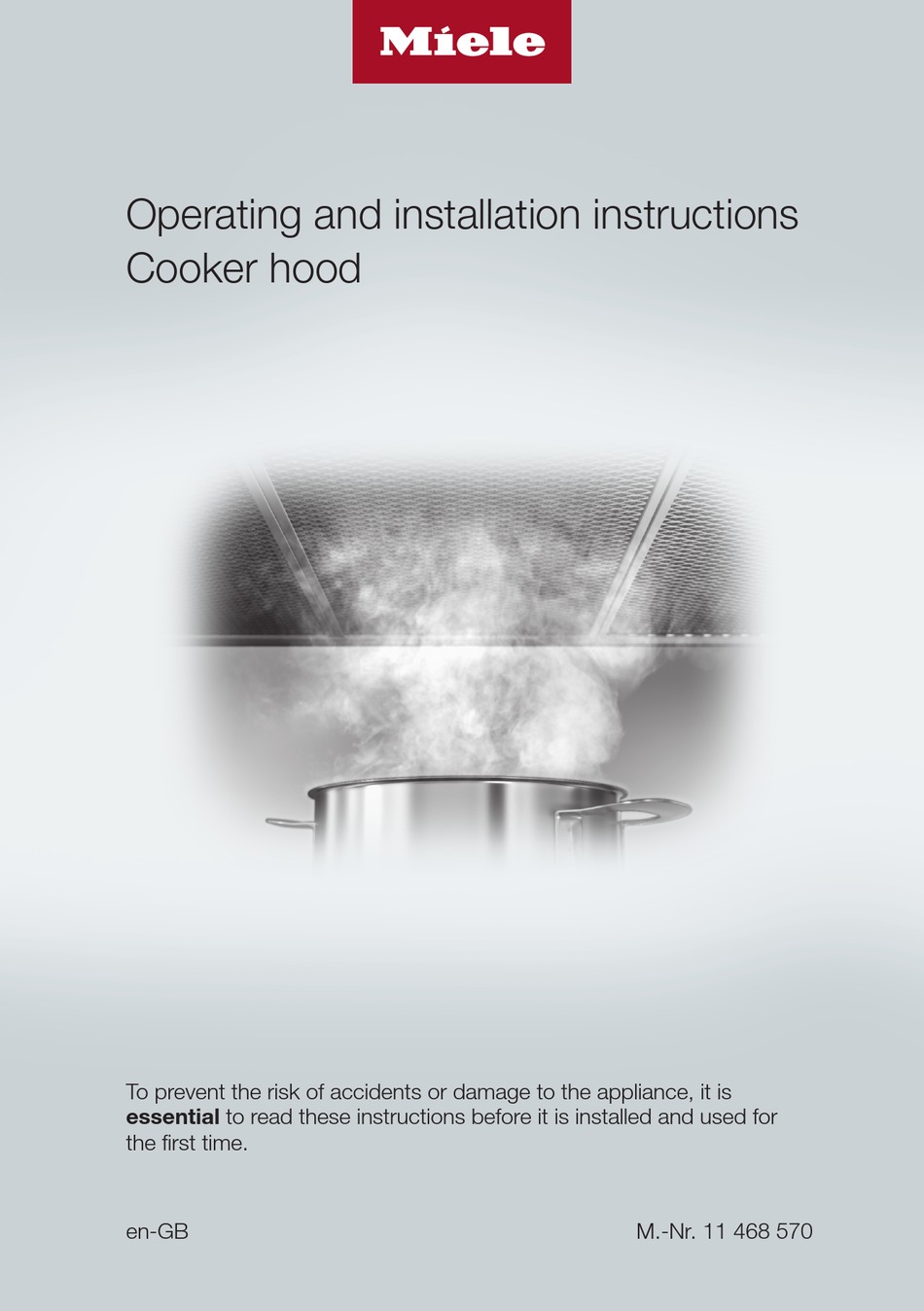 MIELE DA 3466 OPERATING AND INSTALLATION INSTRUCTIONS Pdf Download ...