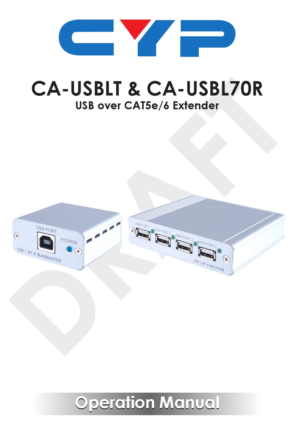 CYP CA-USBLT OPERATION MANUAL Pdf Download | ManualsLib