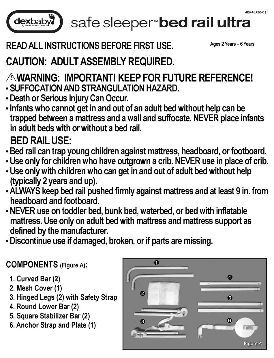 DEXBABY SAFE SLEEPER BED RAIL ULTRA INSTRUCTIONS Pdf Download | ManualsLib