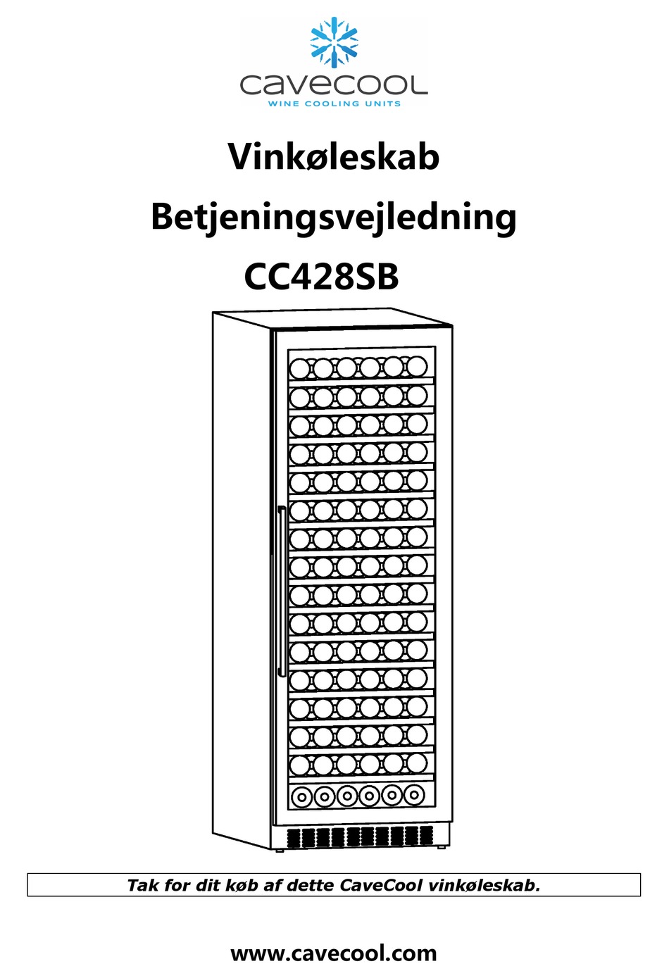 CAVECOOL CC428SB INSTRUCTION MANUAL Pdf Download | ManualsLib