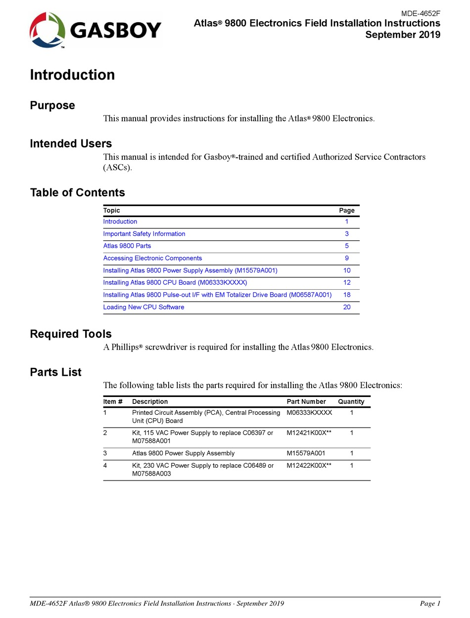 GASBOY ATLAS 9800 INSTALLATION INSTRUCTIONS MANUAL Pdf Download gasboy-atlas-9800-installation-instructions-manual-pdf-download