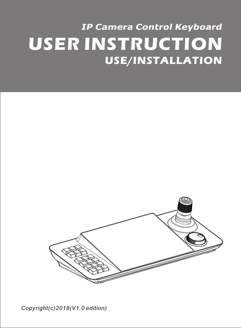 PRESTEL KB-IP3 USER INSTRUCTION Pdf Download | ManualsLib