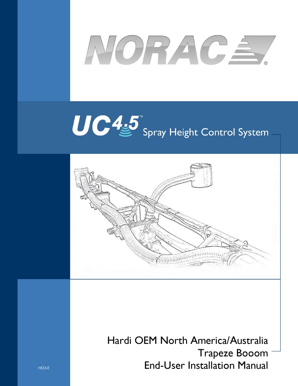NORAC UC4.5 END-USER INSTALLATION MANUAL Pdf Download | ManualsLib
