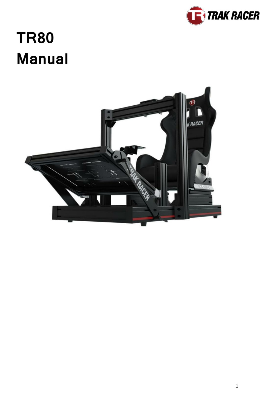 TRAK RACER TR80 MANUAL Pdf Download | ManualsLib