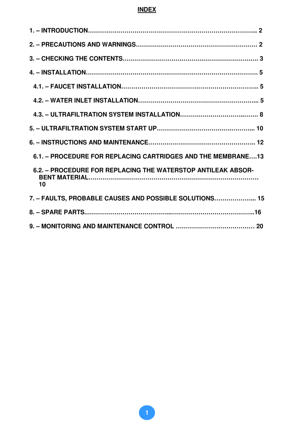HIDRO WATER NELVA MANUAL Pdf Download ManualsLib hidro-water-nelva-manual-pdf-download-manualslib
