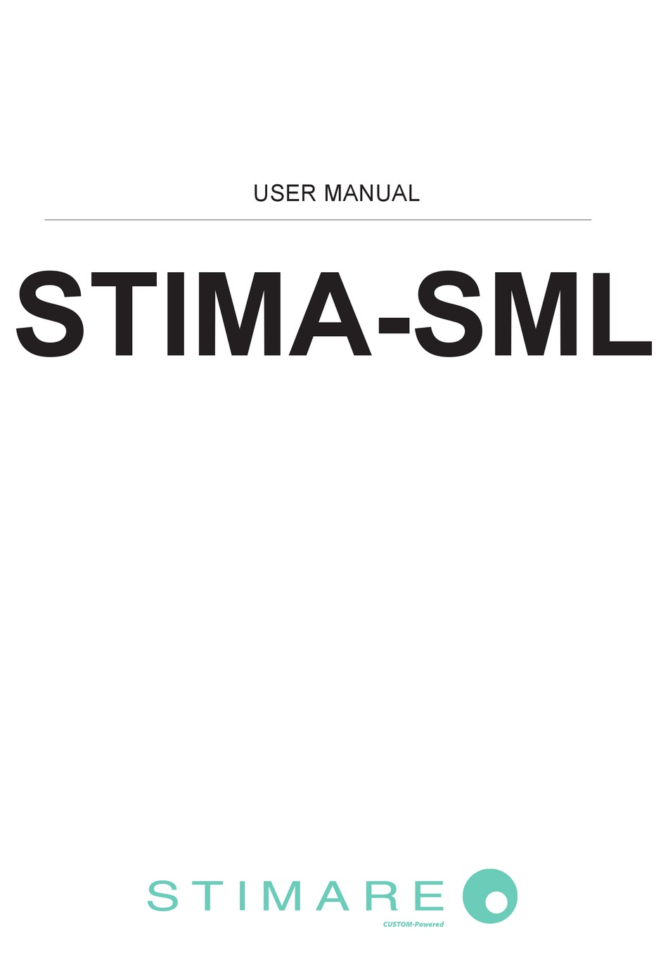 CUSTOM AUDIO ELECTRONICS STIMARE STIMA-SML USER MANUAL Pdf Download | ManualsLib