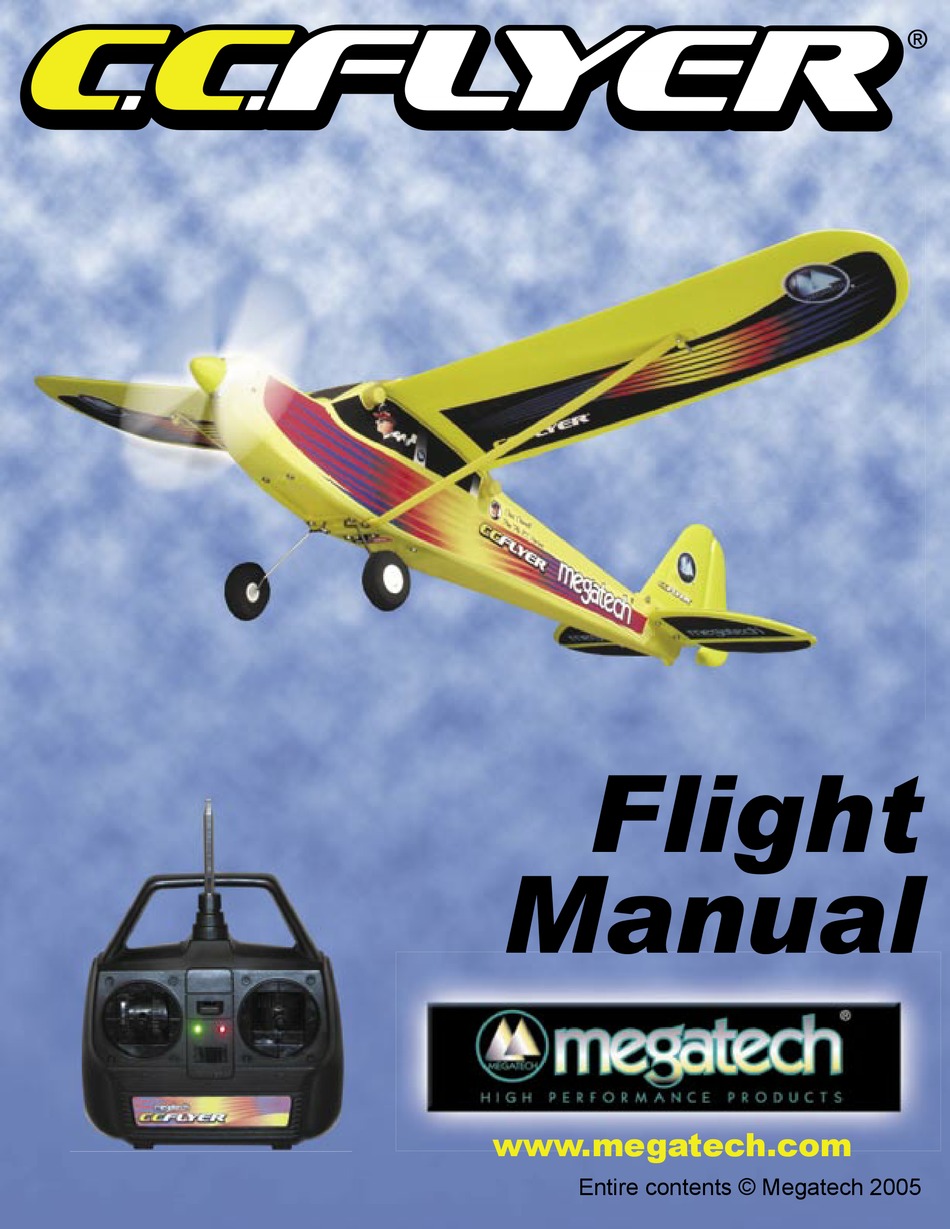 MEGATECH CC FLYER FLIGHT MANUAL Pdf Download | ManualsLib