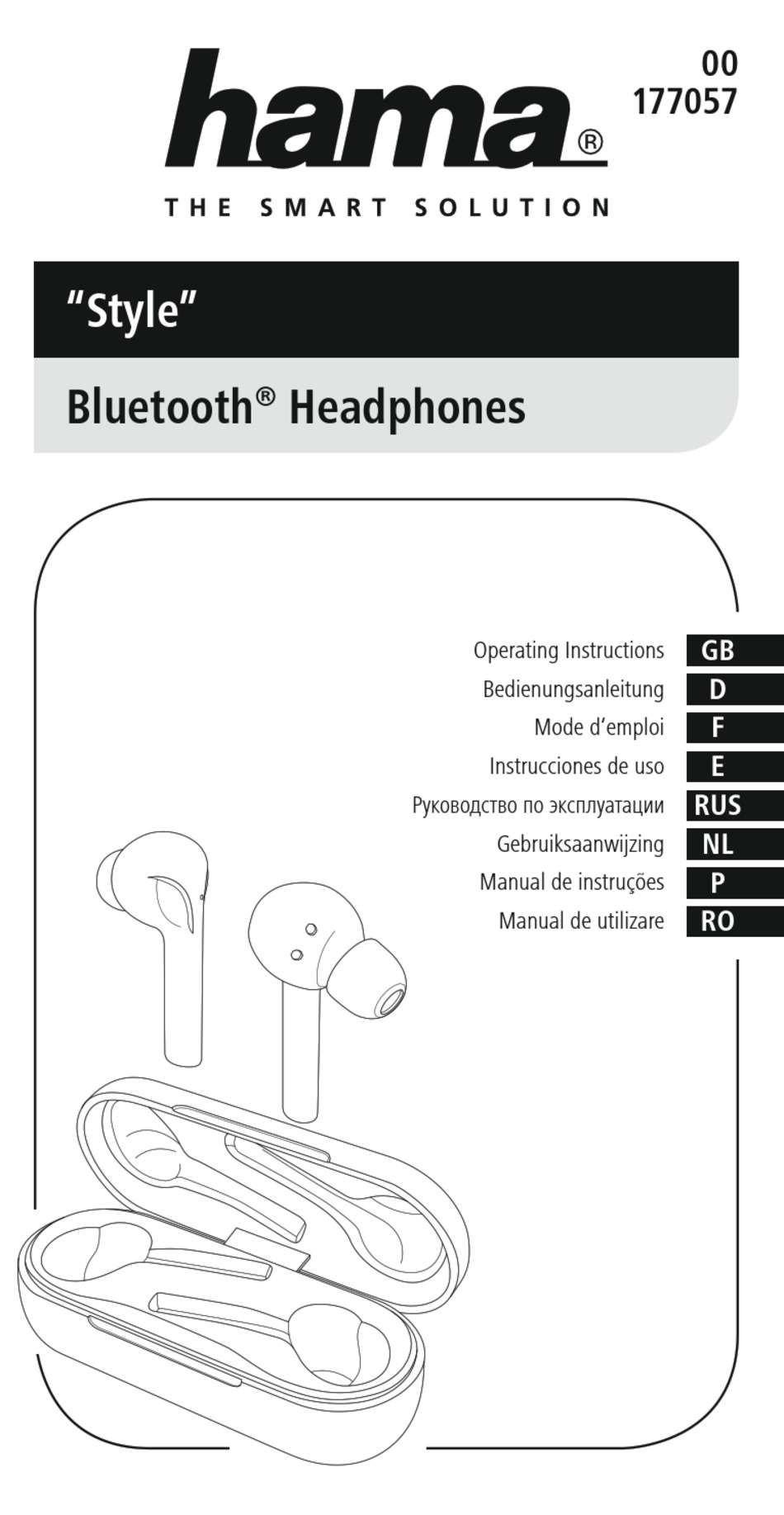 HAMA STYLE OPERATING INSTRUCTIONS MANUAL Pdf Download | ManualsLib