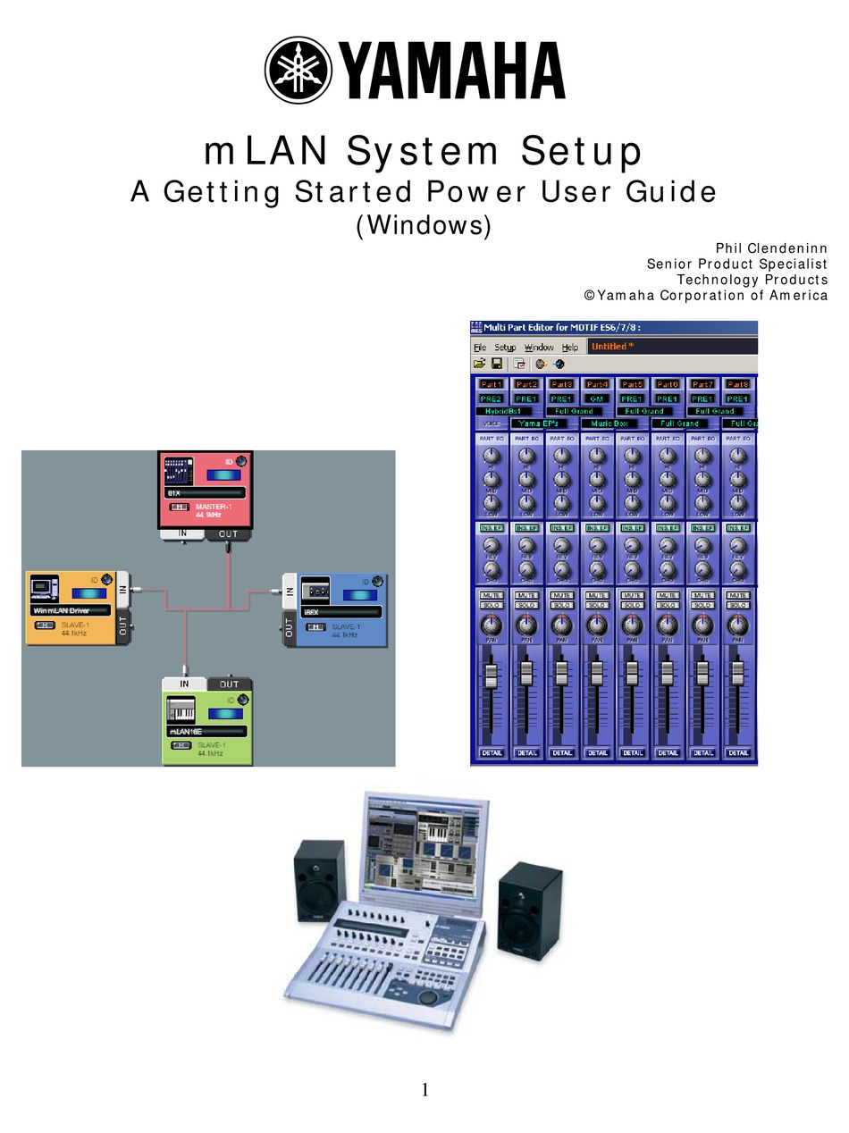 YAMAHA MLAN SYSTEM USER MANUAL Pdf Download | ManualsLib