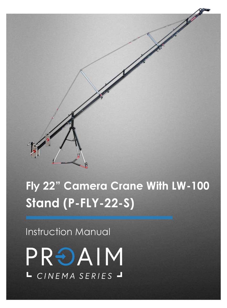 PROAIM CINEMA SERIES INSTRUCTION MANUAL Pdf Download | ManualsLib