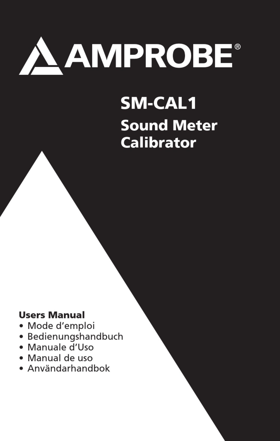 AMPROBE SM-CAL1 USER MANUAL Pdf Download | ManualsLib