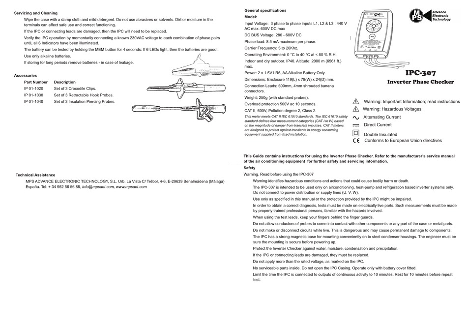 MPS IPC 307 MANUAL Pdf Download ManualsLib MPS IPC 307 MANUAL Pdf Download ManualsLib