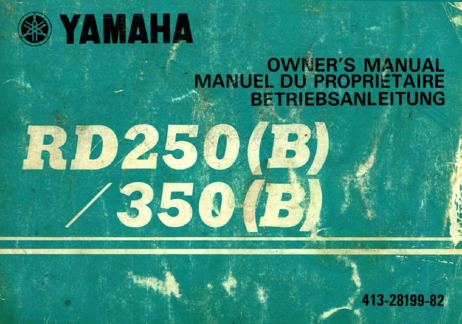YAMAHA RD250 OWNER'S MANUAL Pdf Download | ManualsLib