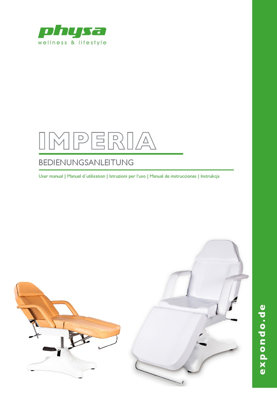 PHYSA IMPERIA USER MANUAL Pdf Download | ManualsLib