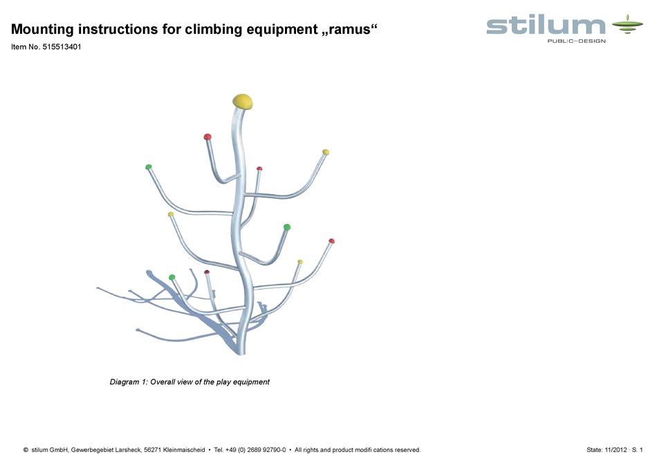 STILUM RAMUS MOUNTING INSTRUCTIONS Pdf Download | ManualsLib