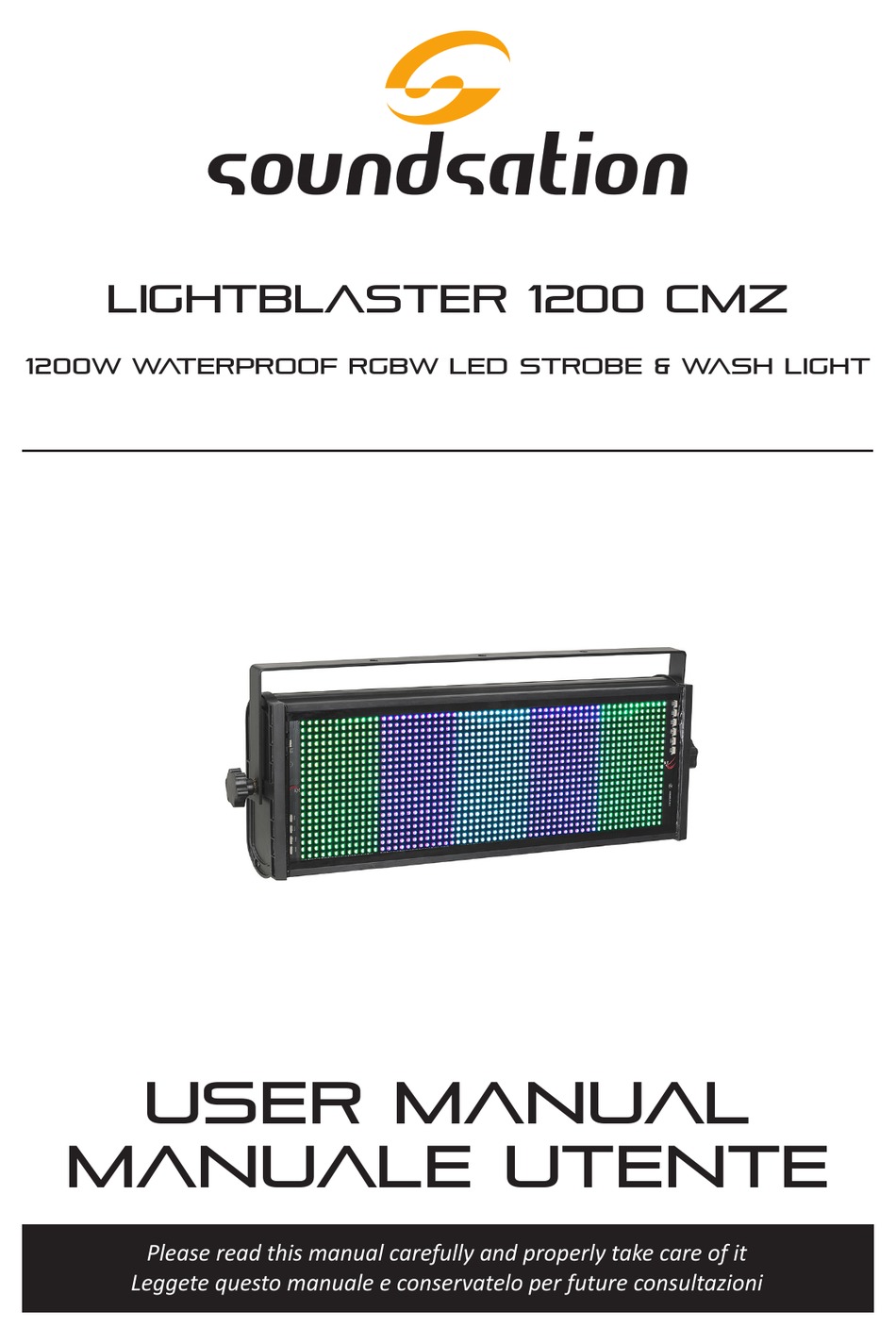 SOUNDSATION LIGHTBLASTER 1200 CMZ USER MANUAL Pdf Download | ManualsLib