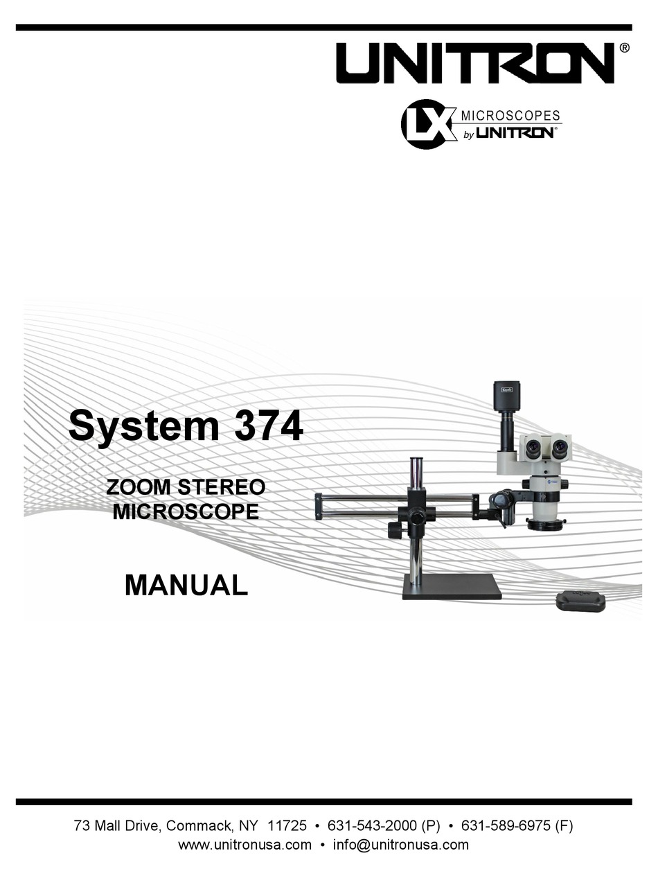 UNITRON SYSTEM 374 MANUAL Pdf Download ManualsLib unitron-system-374-manual-pdf-download-manualslib