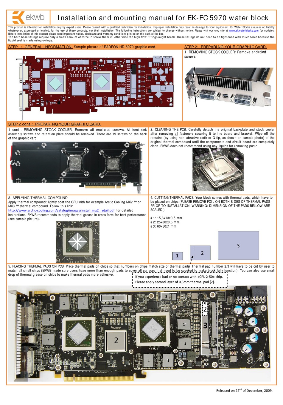 EKWB EK-FC 5970 INSTALLATION AND MOUNTING MANUAL Pdf Download | ManualsLib