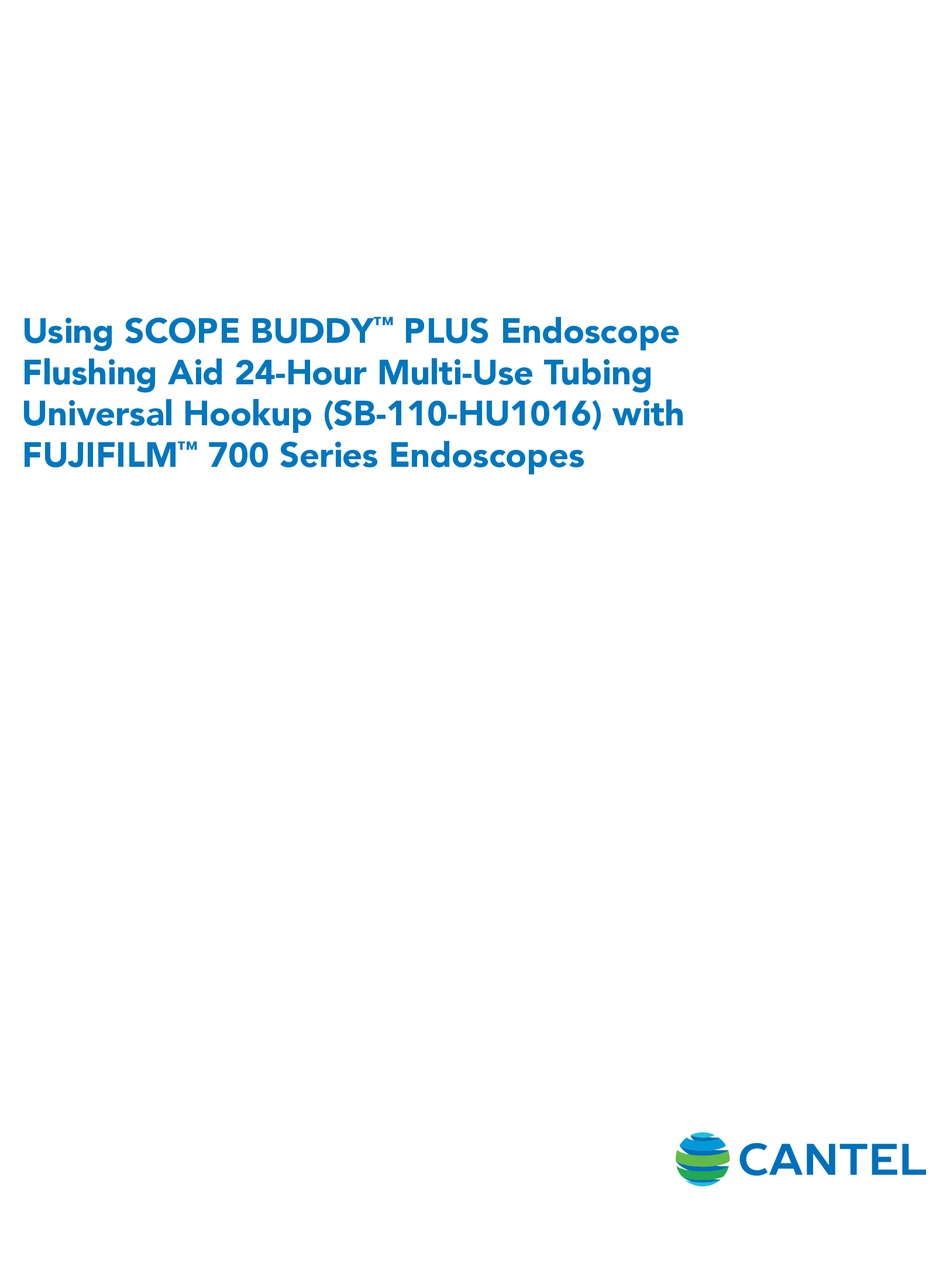 CANTEL SCOPE BUDDY PLUS MANUAL Pdf Download | ManualsLib