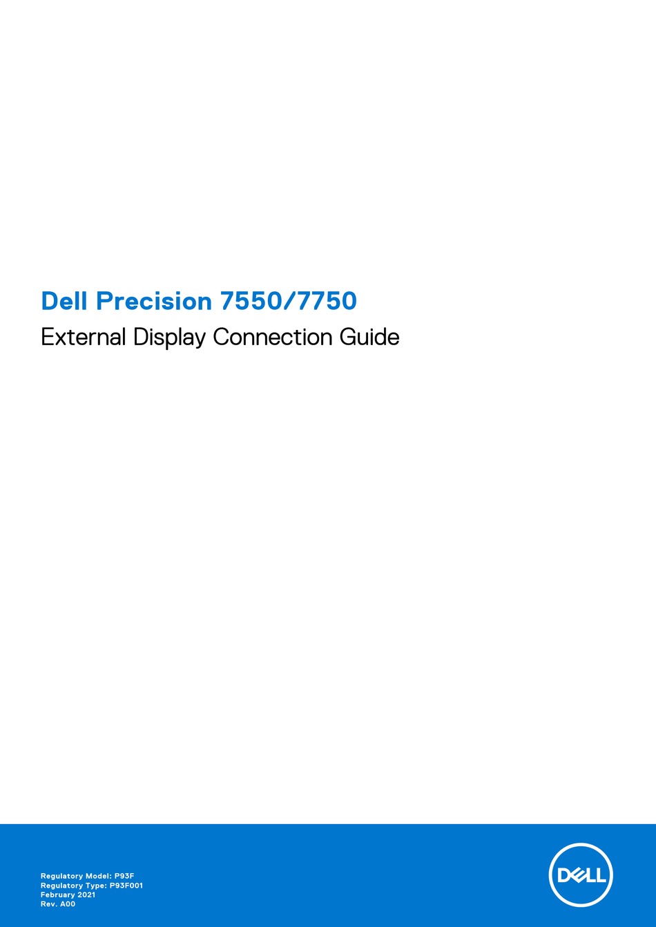 DELL PRECISION 7550 CONNECTION MANUAL Pdf Download ManualsLib dell-precision-7550-connection-manual-pdf-download-manualslib
