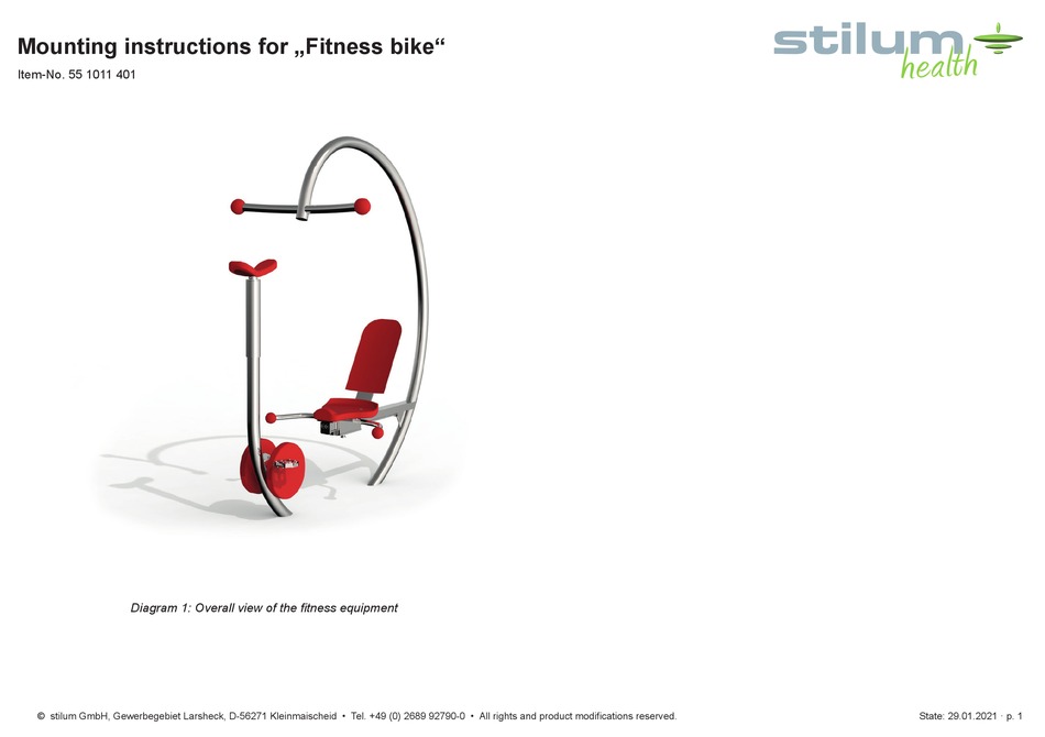 STILUM 55 1011 401 MOUNTING INSTRUCTIONS Pdf Download | ManualsLib