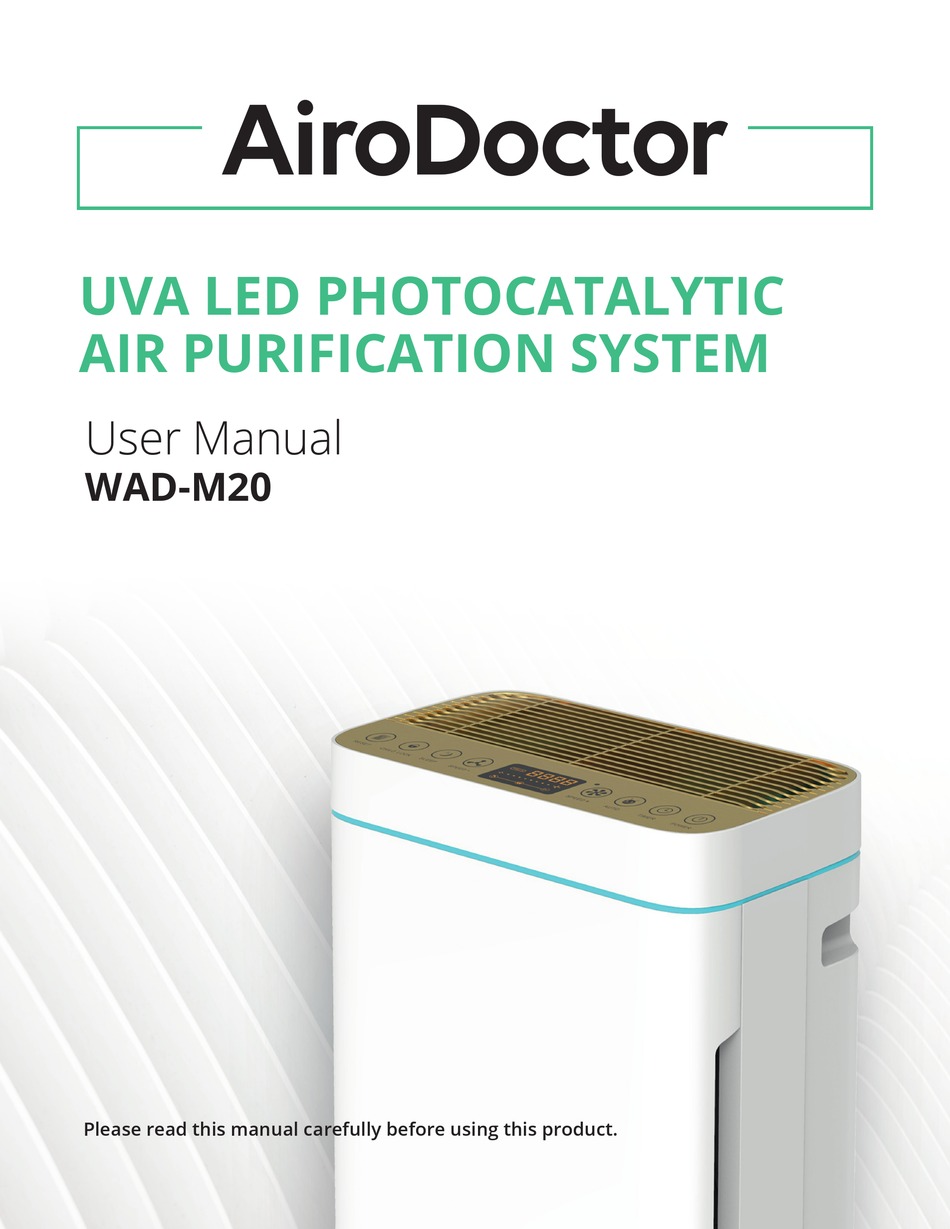 AIRODOCTOR WAD-M20 USER MANUAL Pdf Download | ManualsLib