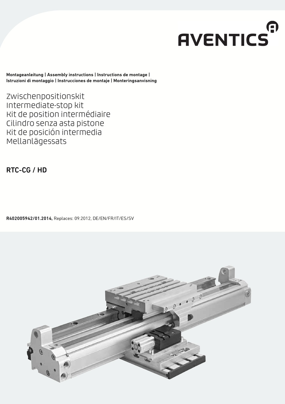 AVENTICS RTC CG HD ASSEMBLY INSTRUCTIONS MANUAL Pdf Download ManualsLib