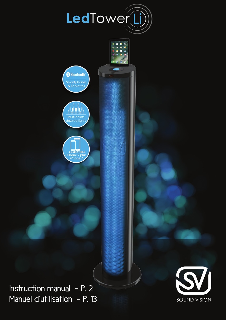 SOUNDVISION LEDTOWERLI INSTRUCTION MANUAL Pdf Download | ManualsLib