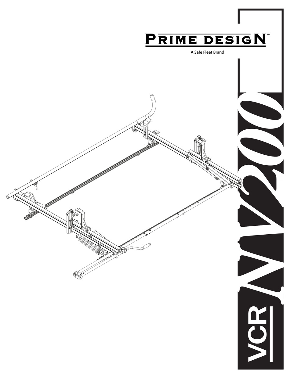 SAFE FLEET PRIME DESIGN VCR-NV200 MANUAL Pdf Download | ManualsLib