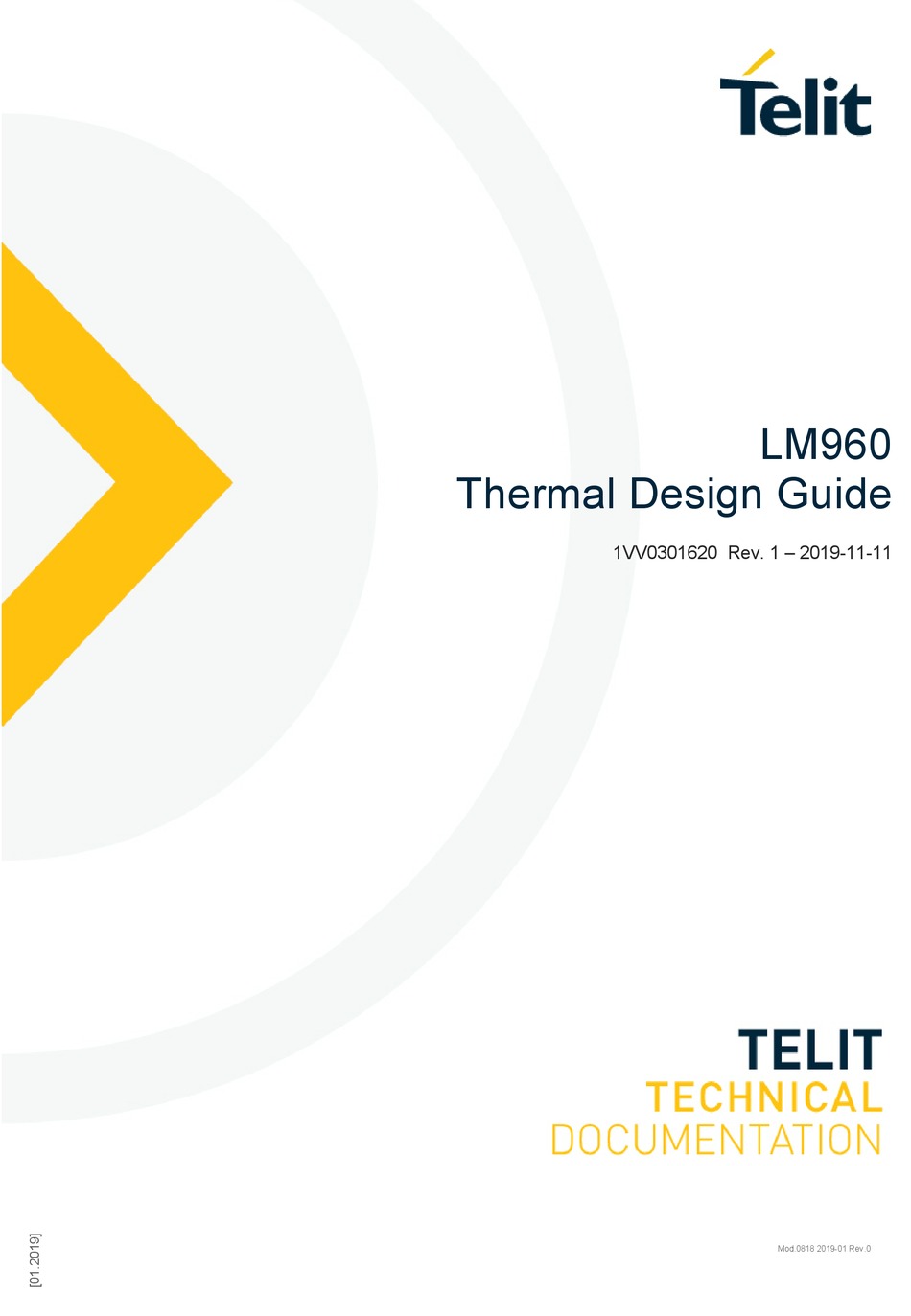 TELIT WIRELESS SOLUTIONS LM960 THERMAL DESIGN MANUAL Pdf Download ...