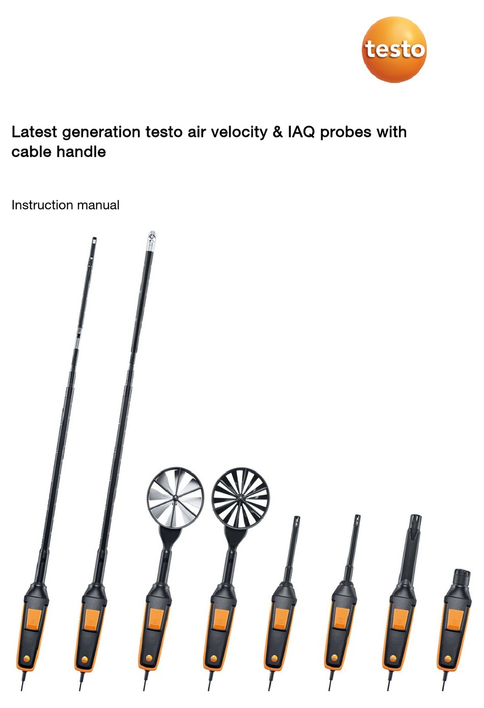 TESTO 0554 2222 INSTRUCTION MANUAL Pdf Download | ManualsLib