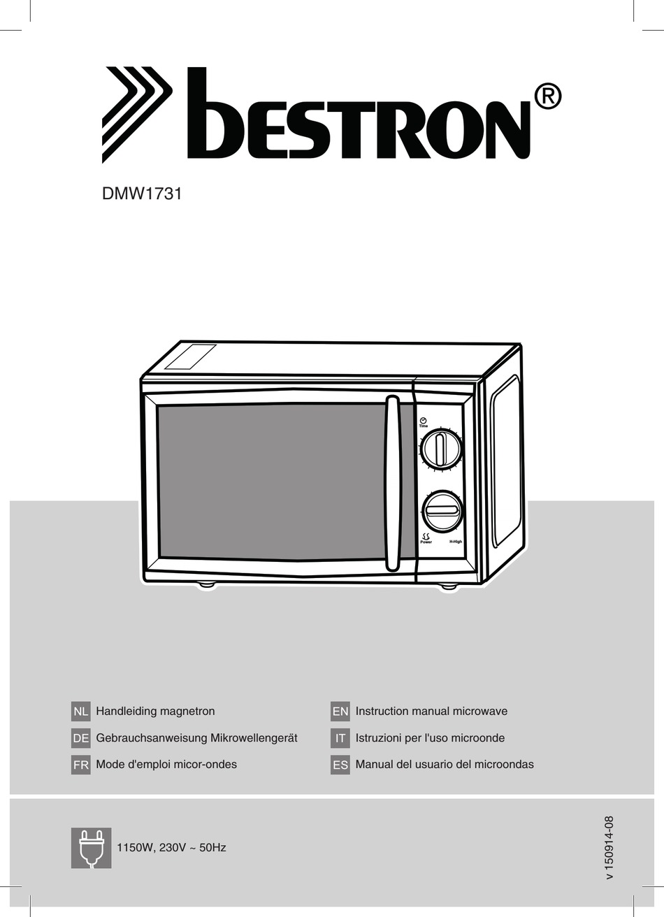 BESTRON DMW1731 INSTRUCTION MANUAL Pdf Download | ManualsLib