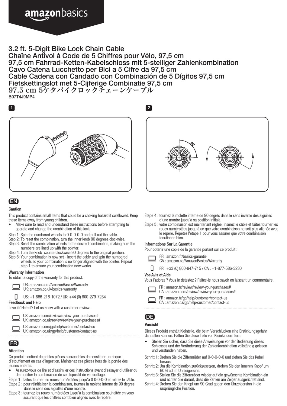 AMAZONBASICS B07T4J9MP4 MANUAL Pdf Download | ManualsLib